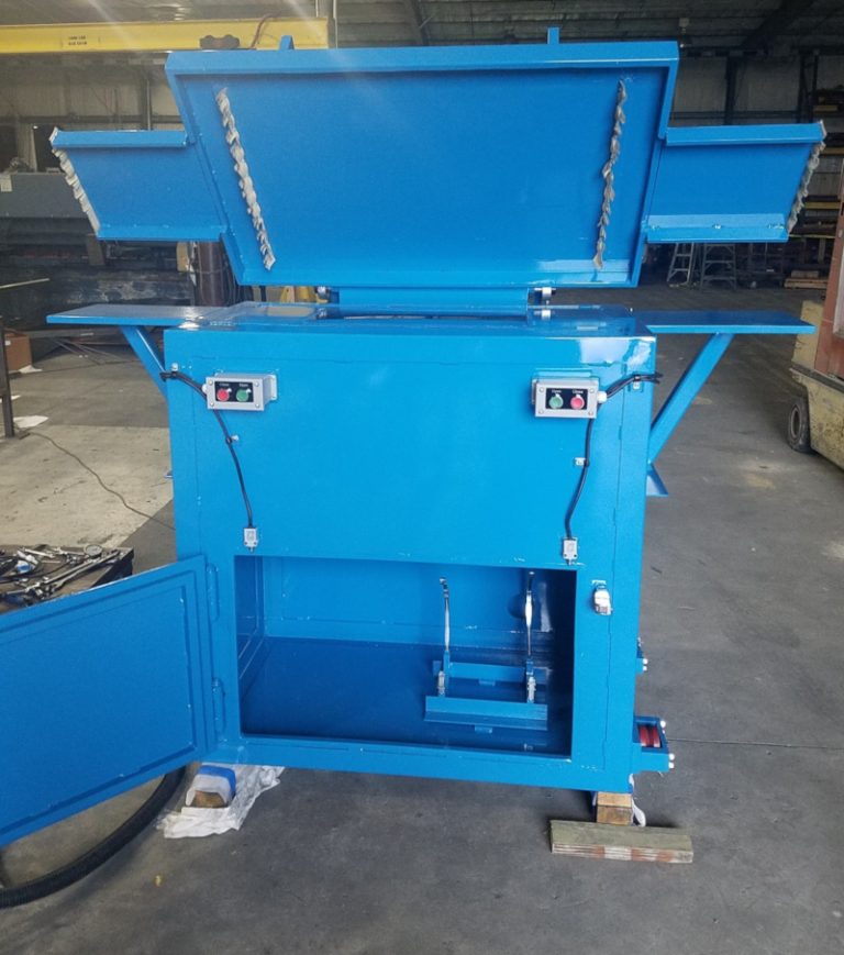 Custom 200kV X-Ray Clam Shell Cabinet - Newco Inc